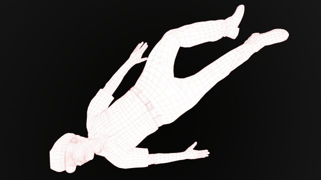 Police Dead 3D Model in Man 3DExport