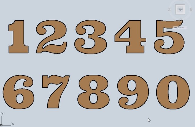 set stl file numbers -cookie cutter 3d print model 3D Print Model in ...