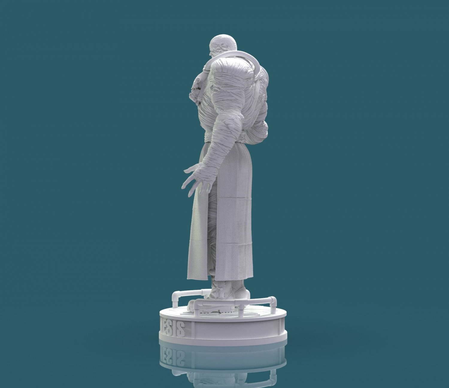 NEMESIS Resident Evil 3 Remake Version Modèle 3D in Monstres ...