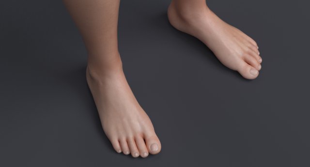 Blond princess angie 3D Model in Woman 3DExport