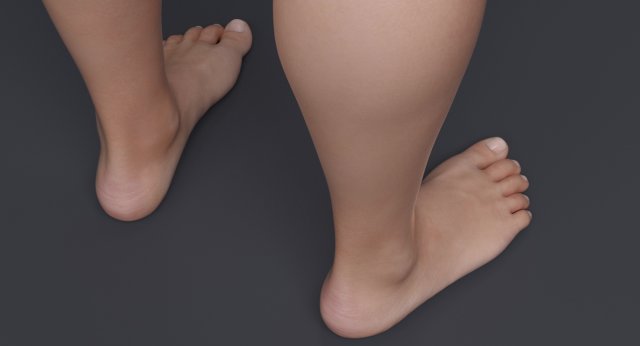 Blond princess angie 3D Model in Woman 3DExport