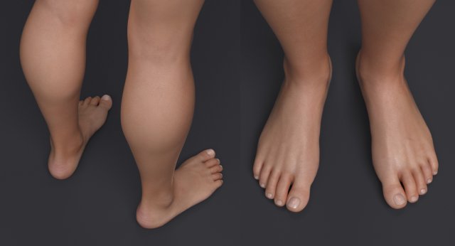 Blond princess angie rigged 3D Model in Woman 3DExport