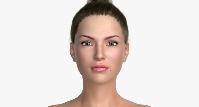 3d female model collection vol 01 3D Model in Woman 3DExport