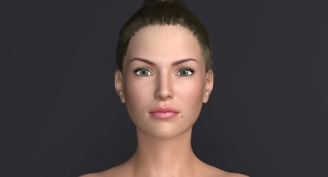 3d female model collection vol 01 3D Model in Woman 3DExport