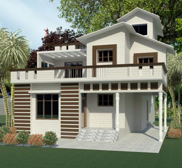 house design 3D Model in Buildings 3DExport