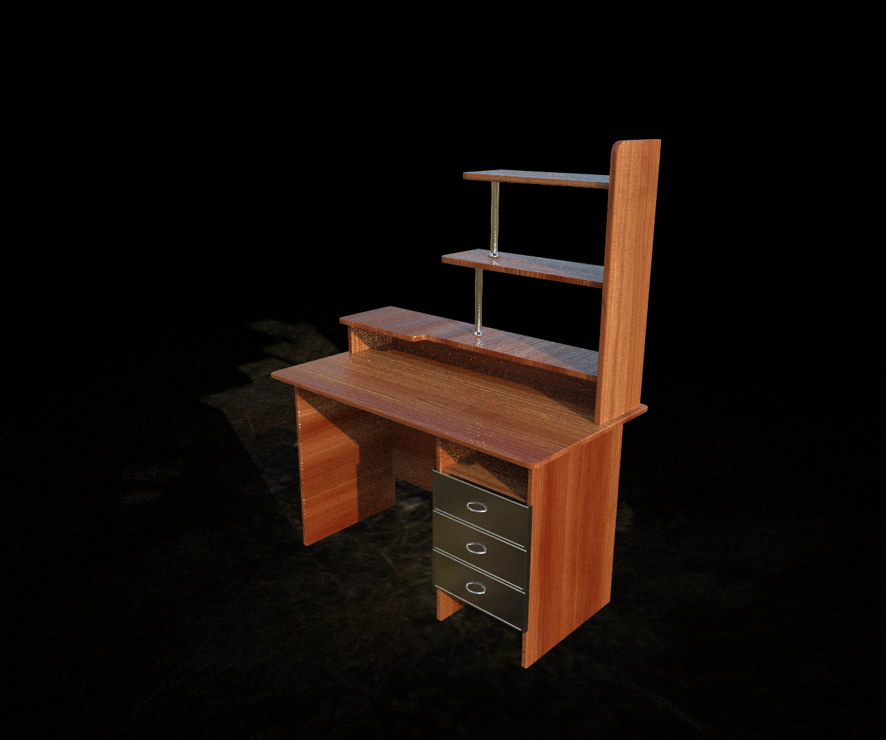 office table 3D Model in Miscellaneous 3DExport