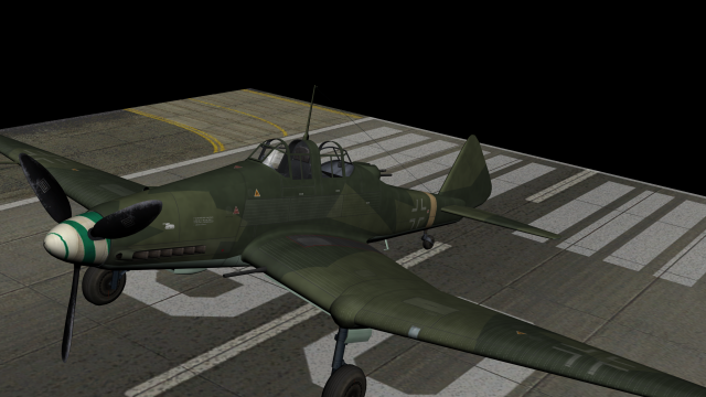 junkers ju 187 3D Model in Bomber 3DExport