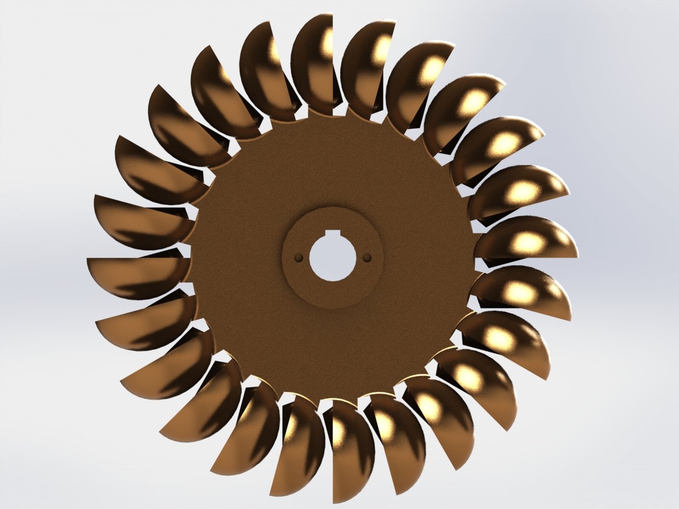 pelton turbine impeller 3D Models in Parts 3DExport
