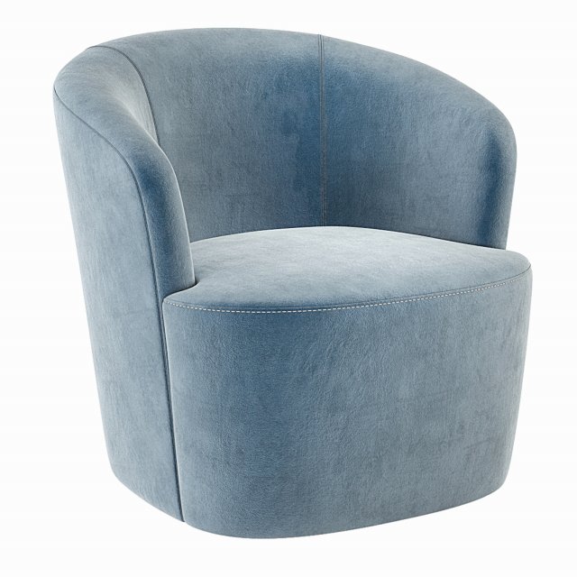 Swoon Editions Ritz Occasional Chair 3D Model in Chair 3DExport