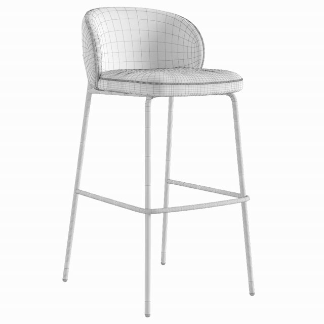 Princeton BoConcept Bar Stool 3D Model in Chair 3DExport