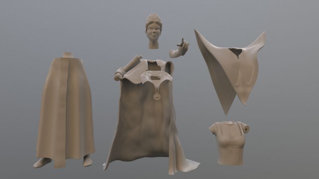 Tempestra - TMNT 1987 3D printable Modelo de impresión 3D in Monstruos ...