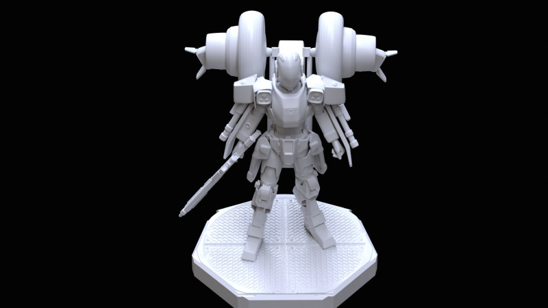 Robotech Veritech Cyclone Mospeda Printable 3D Print Model in SCI-FI ...