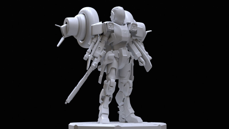 Robotech Veritech Cyclone Mospeda Printable 3D Print Model in SCI-FI ...