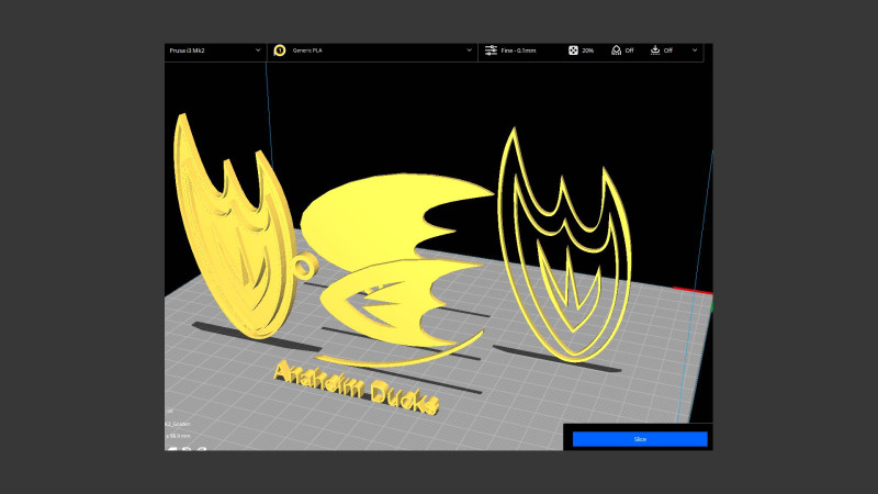 NHL All logo teams Printable and Renderable 3D Print Model in Signs and ...