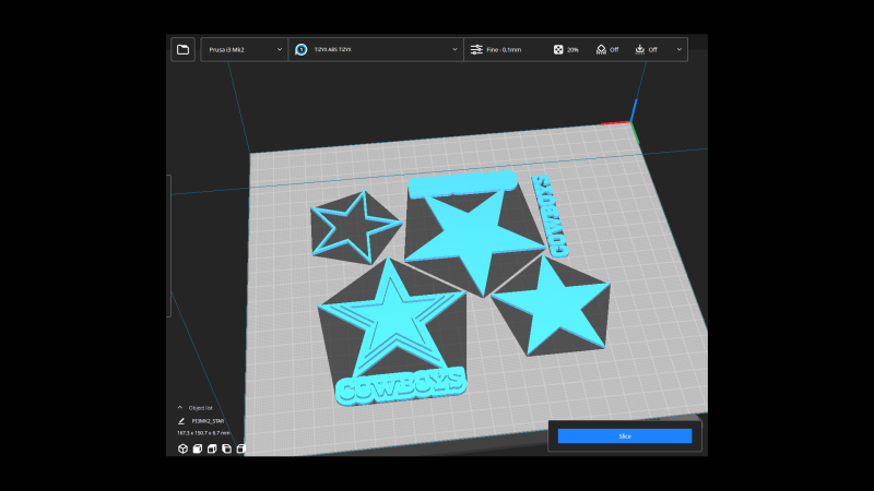 Dallas Cowboys Logo Shield Printable and Renderable Modelo de impresión ...