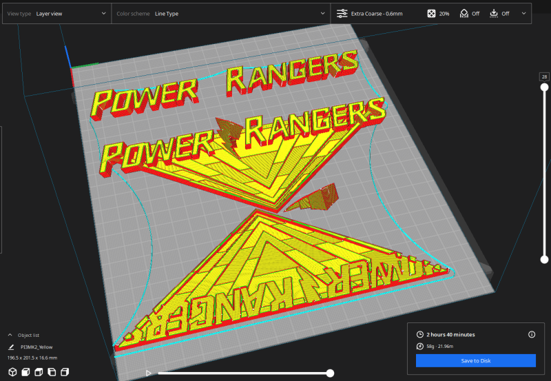 Power Rangers Logos Printable and renderable 3D Print Model in Signs ...