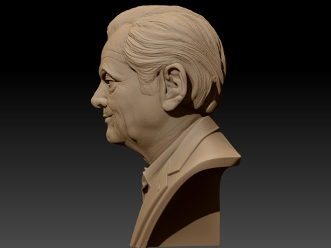 JACK NICHOLSON druckbare Büste 3D Druckmodell in Skulptur 623339 | 3DExport