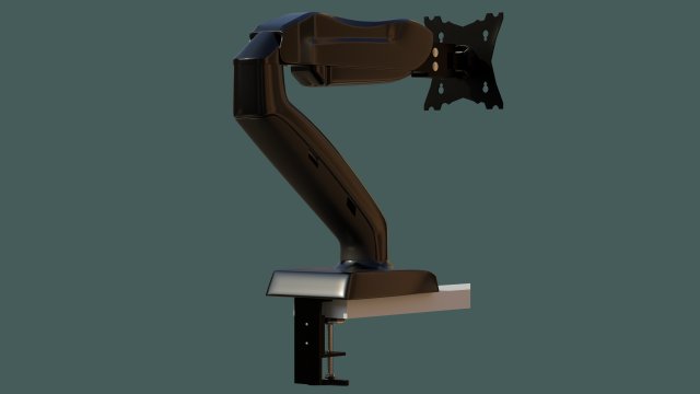 lowpoly monitor arm 3D Model in Other 3DExport