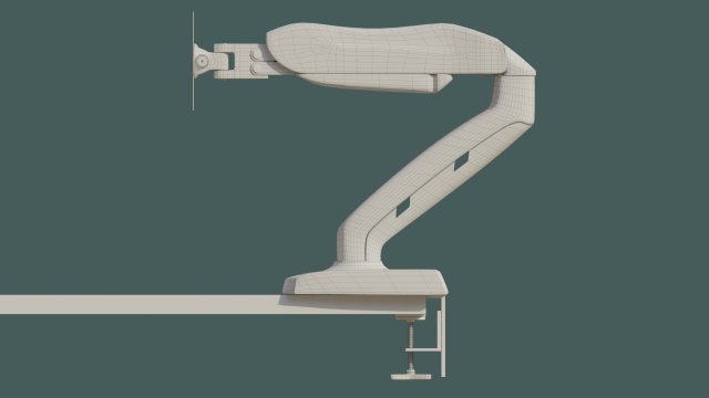 lowpoly monitor arm 3D Model in Other 3DExport