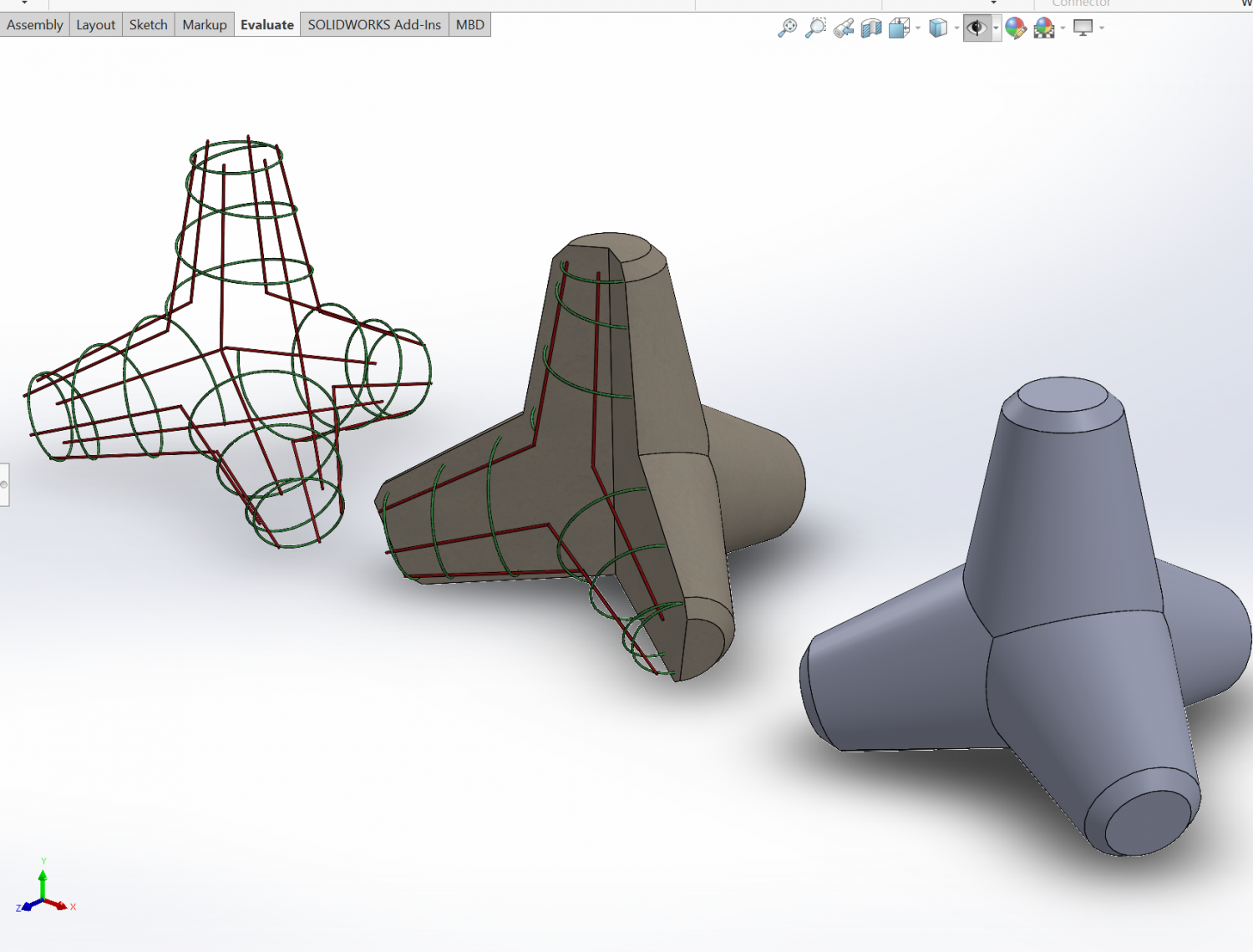 TETRAPOD BREAK WATER SEAWALL ARMOURING 3D 模型 in 建筑 3DExport
