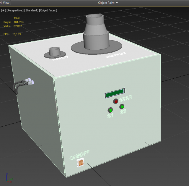 FOG ULTRASONIC HUMIDIFIER MIST AIR SYSTEM AGRICULTURAL FARM 3D Model in ...