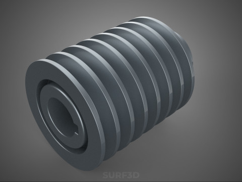 STANDARD 7 SEVEN SEPTUPLE GROOVE TRACK RIEMENSCHEIBE RAD V-RIEMEN 3D ...