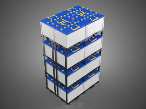 TOWER ACCU BATTERIE GITTER STACK TABLETT RACK RAHMEN POWER BANK ...