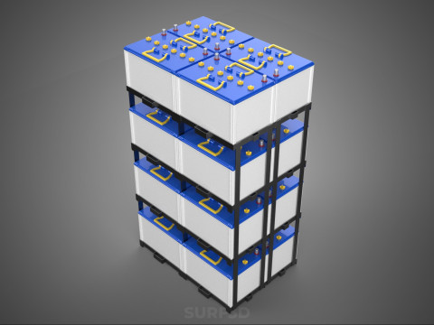 TOWER ACCU BATTERIE GITTER STACK TABLETT RACK RAHMEN POWER BANK ...