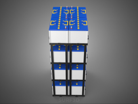 TOWER ACCU BATTERIE GITTER STACK TABLETT RACK RAHMEN POWER BANK ...