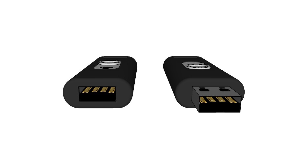 flash drive 3D Model in Computer 3DExport