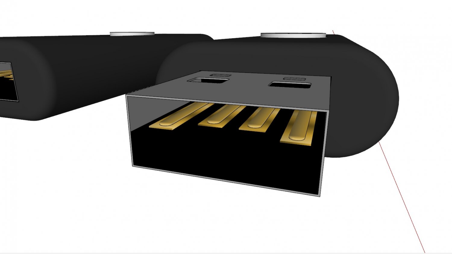 flash drive 3D Model in Computer 3DExport