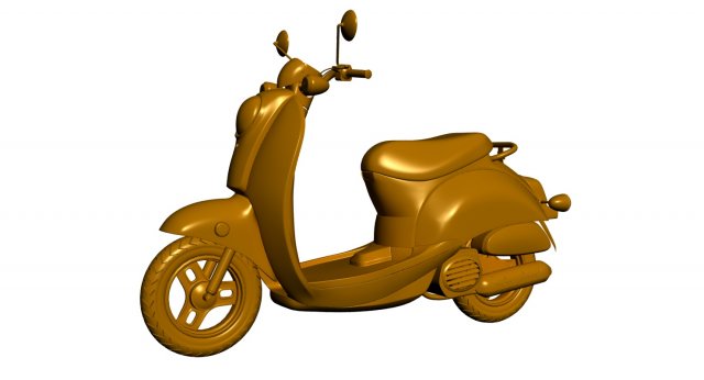 electric motorcycle 3D Model in Motorcycle 3DExport