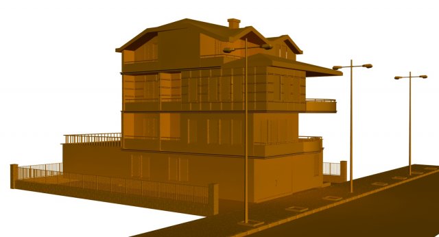 storey building 3D Model in Buildings 3DExport