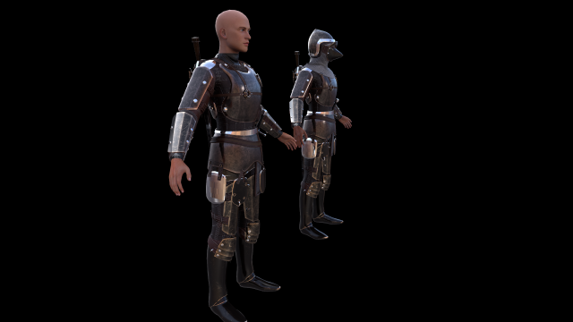 tab medieval knight - 1 3D Model in Man 3DExport