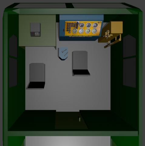 russian train vl-10 3D Model in Train 3DExport
