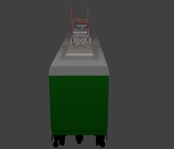 russian train vl-10 3D Model in Train 3DExport