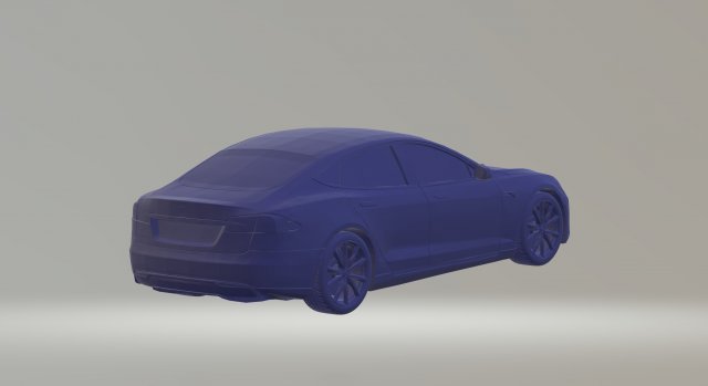 tesla model s 3d model car custom 3d printing stl file 3D-Druckmodell ...