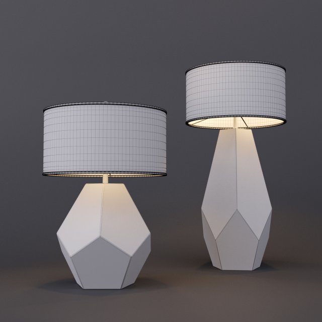modern table light 3D Model in Table Lamps 3DExport
