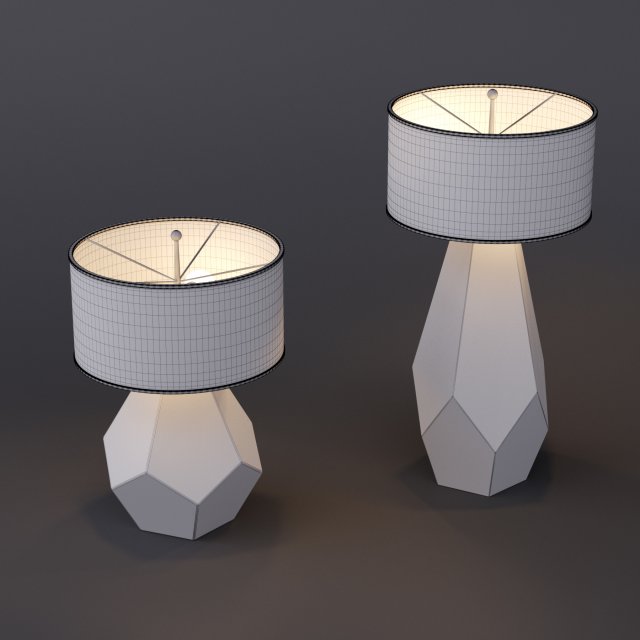 modern table light 3D Model in Table Lamps 3DExport