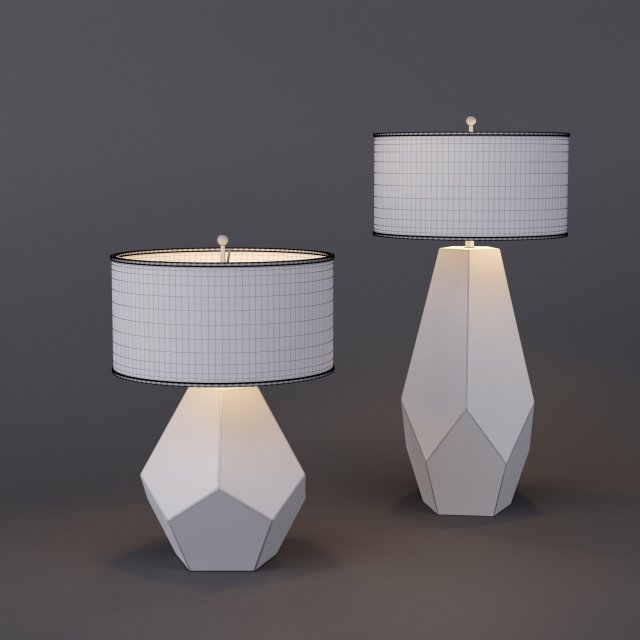 modern table light 3D Model in Table Lamps 3DExport