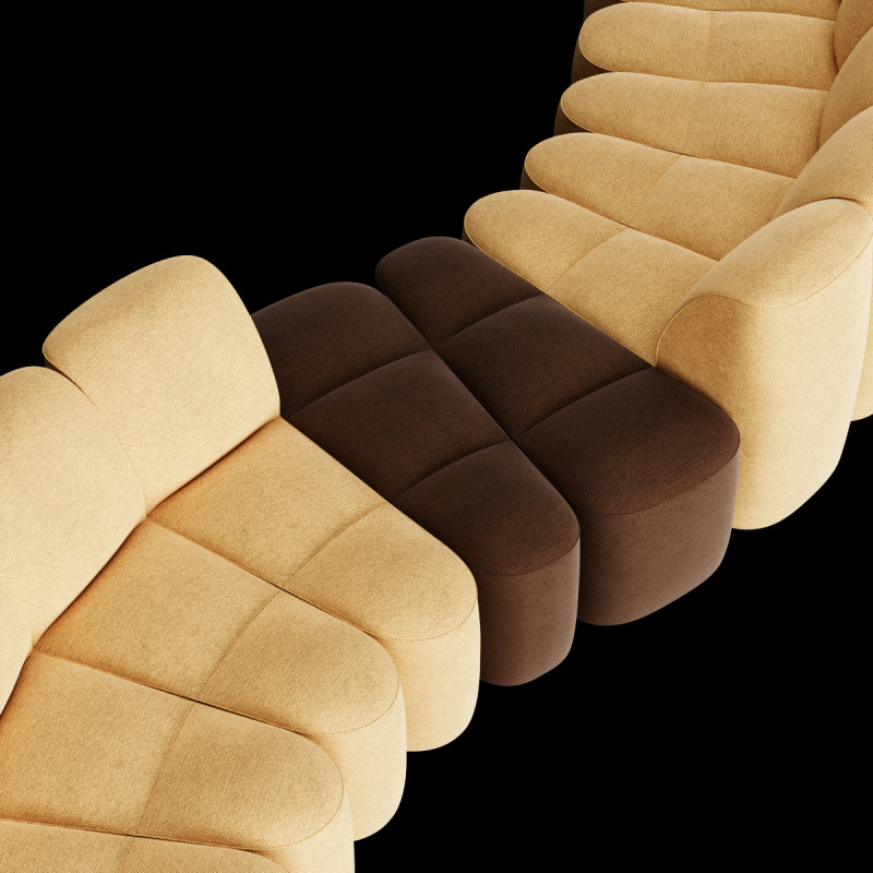 Array by Snohetta compozicione D 3D Model in Sofa 3DExport