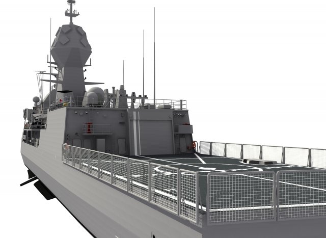 ANZAC MEKO Class Frigate HMAS ARUNTA FFH 151 3D Model in Battleship ...