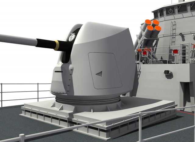 ANZAC MEKO Class Frigate HMAS ARUNTA FFH 151 3D Model in Battleship ...