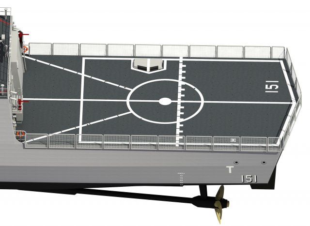 ANZAC MEKO Class Frigate HMAS ARUNTA FFH 151 3D Model in Battleship ...