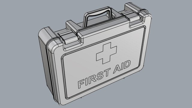 first aid kit 3D Model in Medicines 3DExport