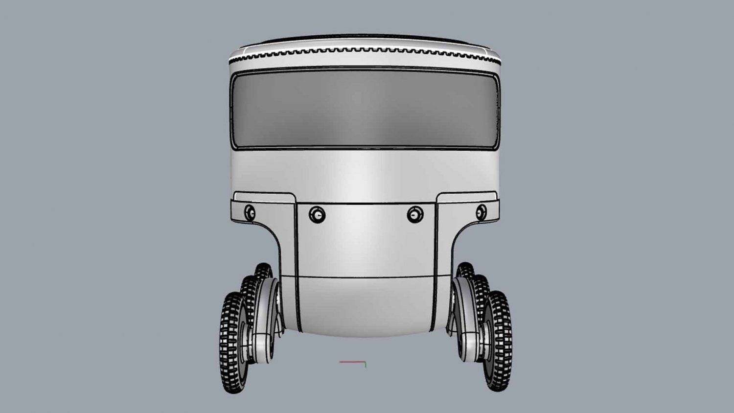Amazon Delivery Robot Blue 3D Model in Robot 3DExport