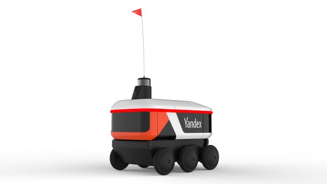 yandex delivery robot 3D Model in Robot 3DExport