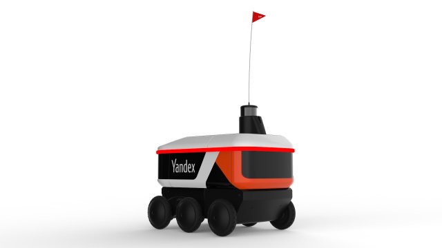 yandex delivery robot 3D Model in Robot 3DExport