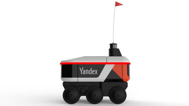 yandex delivery robot 3D Model in Robot 3DExport