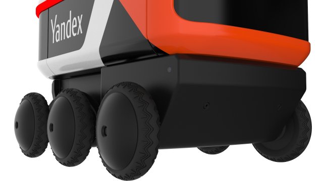 yandex delivery robot 3D Model in Robot 3DExport